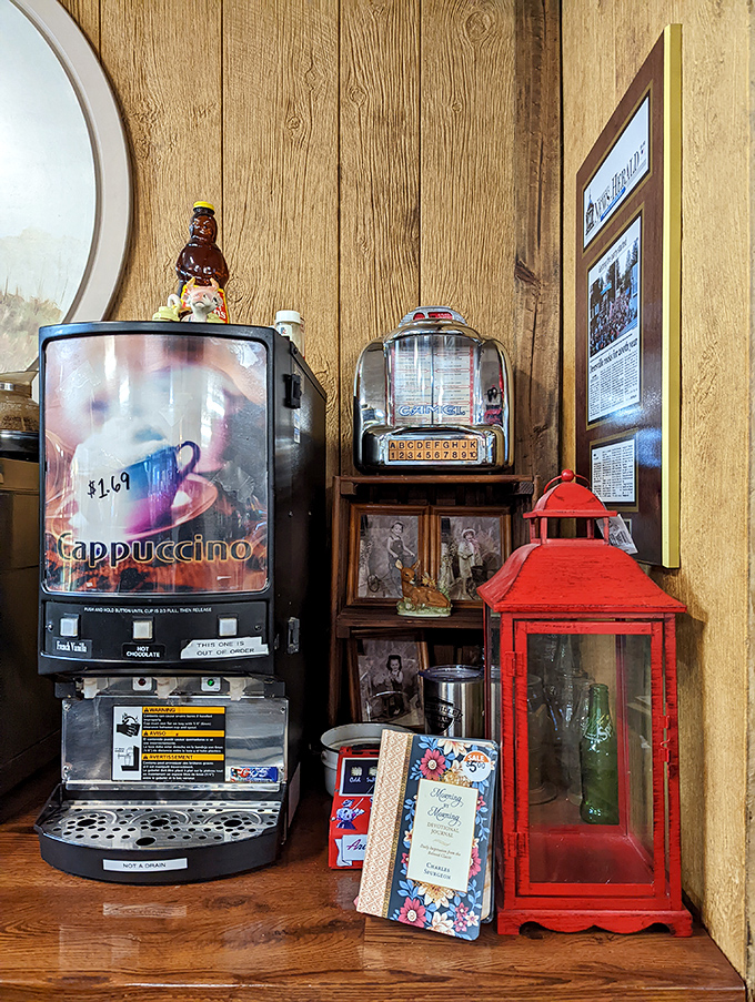 Coffee Station: No fancy lattes here&mdash;just honest coffee that jumpstarts conversations and workdays with equal efficiency.