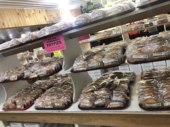An assortment of homemade fry pies in various flavors proves that variety is indeed the spice of life, especially when that life involves fried dough.