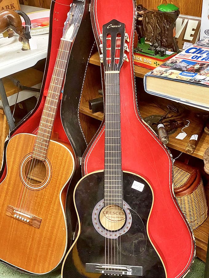 These vintage guitars aren't just instruments &ndash; they're time machines waiting for the right hands to strum them back to life.