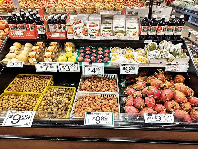 Tropical treasures and local harvests coexist in perfect harmony, tempting you to expand your fruit horizons beyond apples and bananas.