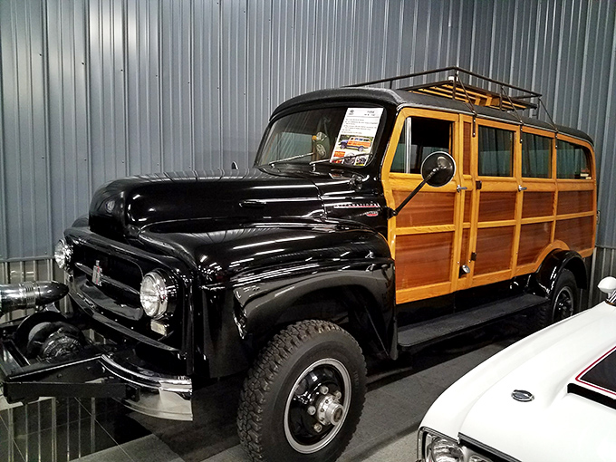 The rugged charm of this vintage woody wagon reminds us of a time when "utility vehicle" meant something entirely different.