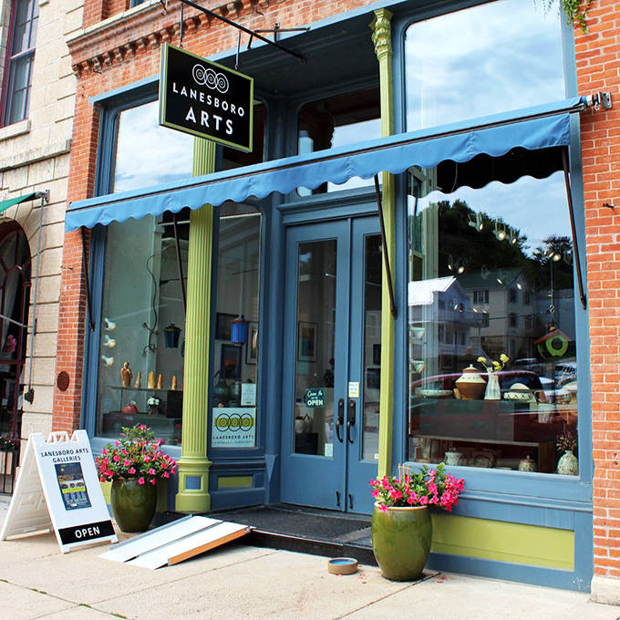Lanesboro Arts showcases local creativity in a space where natural light pours through historic windows, making even casual browsers feel inspired.