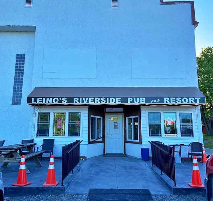 Leino's Riverside Pub and Resort embodies the authentic northwoods experience, where fishing tales grow taller with each telling.