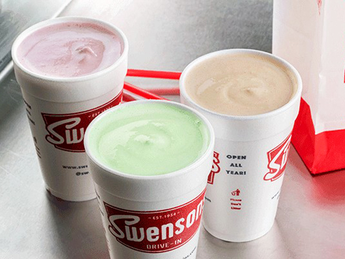 Milkshake Trio: Three creamy masterpieces in strawberry, vanilla and mint &ndash; hand-dipped, perfectly thick, and worth every delicious calorie.