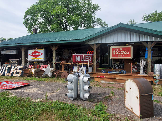 Miller's Antiques isn't just a store&mdash;it's a museum where everything's for sale and vintage signs find new admirers.
