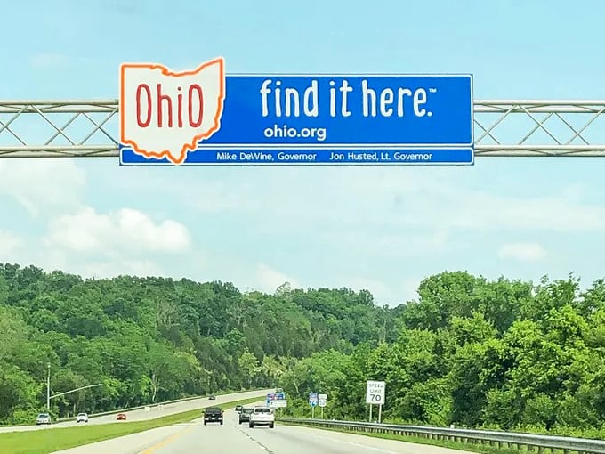 Sometimes the simplest signs carry the biggest promises, and Ohio delivers on every single one.