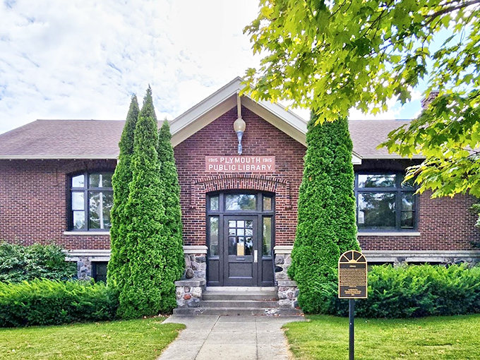 Plymouth's historic public library now houses treasures of a different kind as the town's engaging historical museum.