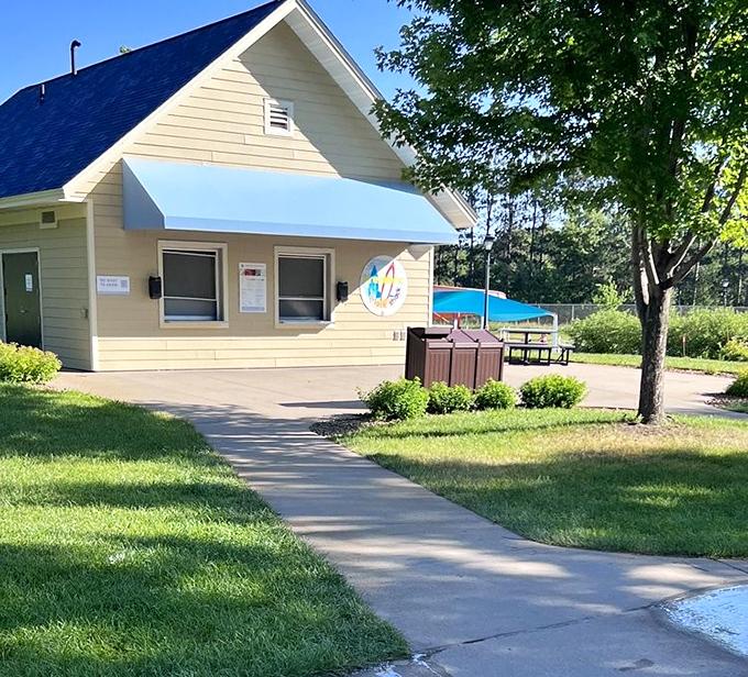 The temple of temporary hunger satisfaction where wet dollar bills are exchanged for overpriced but somehow perfect fries.