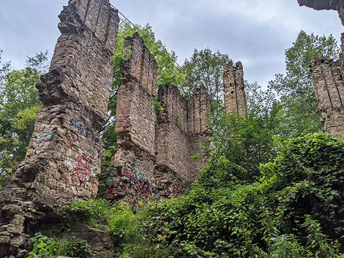 These aren't just old walls&mdash;they're history books written in stone, telling tales of industry, ambition, and time's gentle erasure.