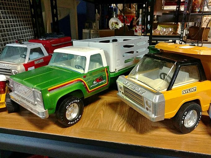 Old toy trucks that survived decades of play are tougher than anything made today, and infinitely more charming too.