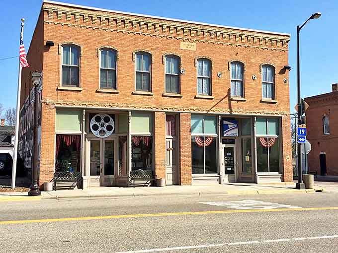 Henderson's post office stands as a brick testament to communication before screens took over &ndash; a community hub disguised as a federal service.