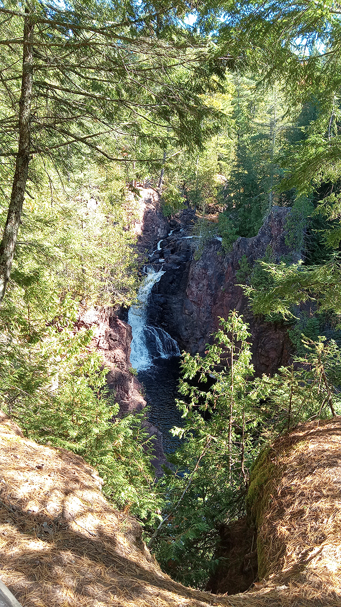 Distance lends perspective: from here, you can almost see how this landscape was sculpted during the last ice age.