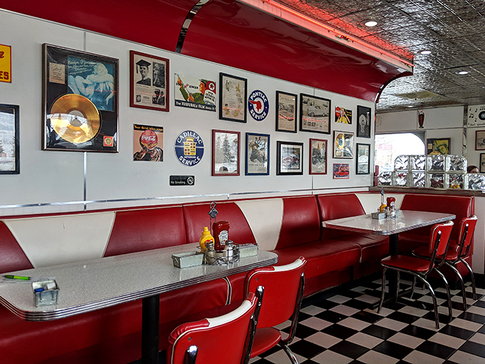 Vintage signs create a backdrop that makes every Instagram filter unnecessary &ndash; walls that tell stories of American advertising's golden age.