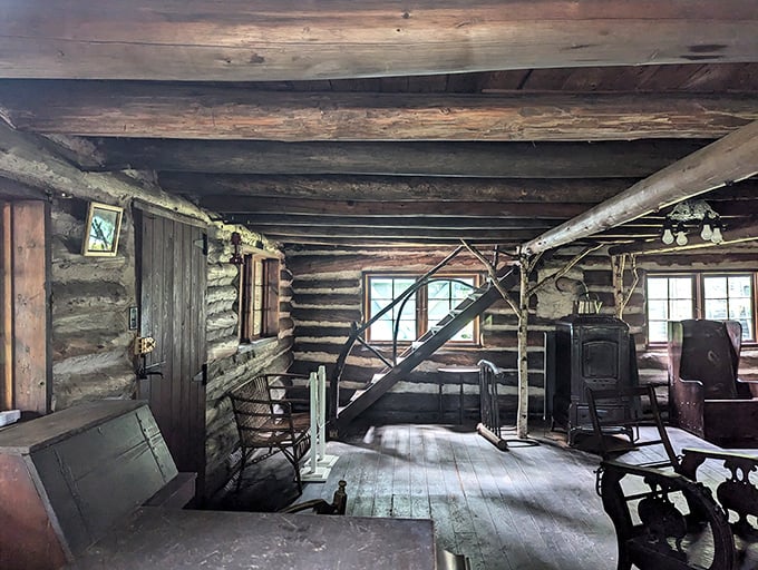 Step inside to discover a time capsule of rural Wisconsin life &ndash; rough-hewn beams and simple furnishings speak of craftsmanship and simplicity.