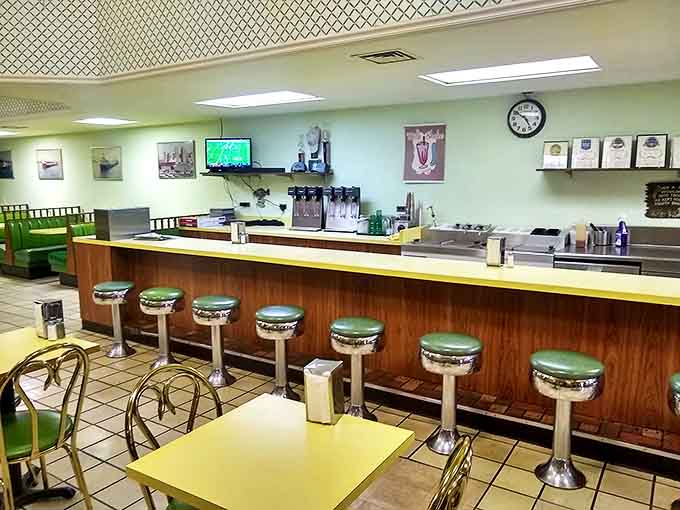 Counter seating offers front-row tickets to the culinary theater where Duluth's favorite comfort food comes to life.