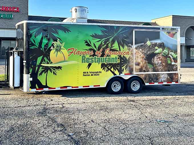The Flavors of Jamaica food truck &ndash; bringing Caribbean heat to Michigan streets one neighborhood at a time.