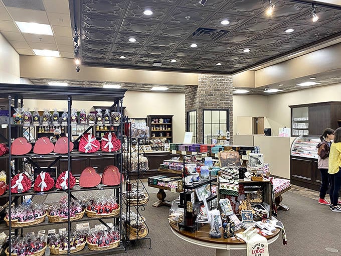 Every corner of the shop offers new discoveries, with displays arranged to tempt even the most disciplined shopper.