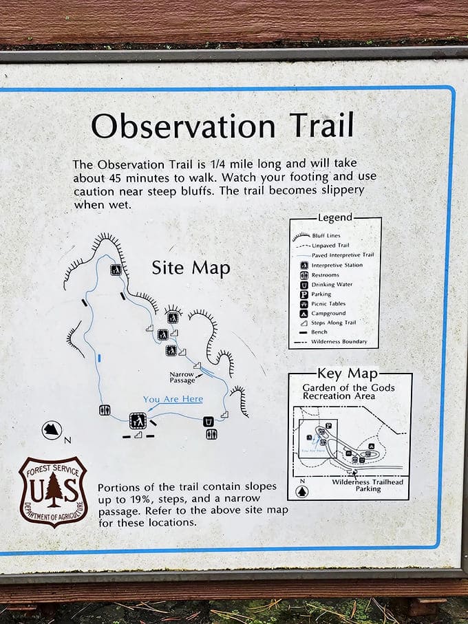 Trail maps are helpful, but honestly, just follow the path toward whatever looks most impossibly beautiful and you'll end up in the right place.