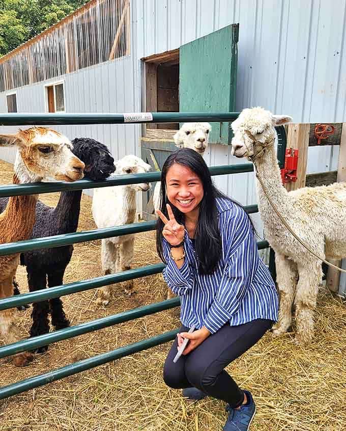 Strike a pose with your new fuzzy friends and prepare for the most unique photo opportunity you'll have all year.
