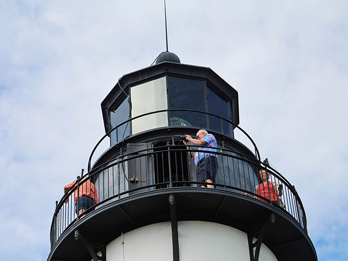 Modern visitors enjoy the same spectacular views that have captivated lighthouse keepers for nearly two centuries.
