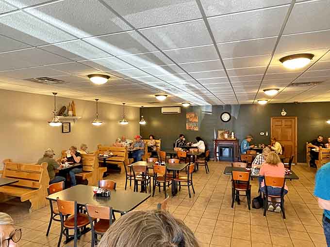 Regular customers create the heartbeat of Hearthstone &ndash; where conversations flow as freely as the coffee refills in this community gathering spot.