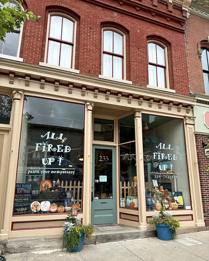 All Fired Up! invites creative souls to paint pottery in a charming storefront where imagination flows as freely as the glazes.