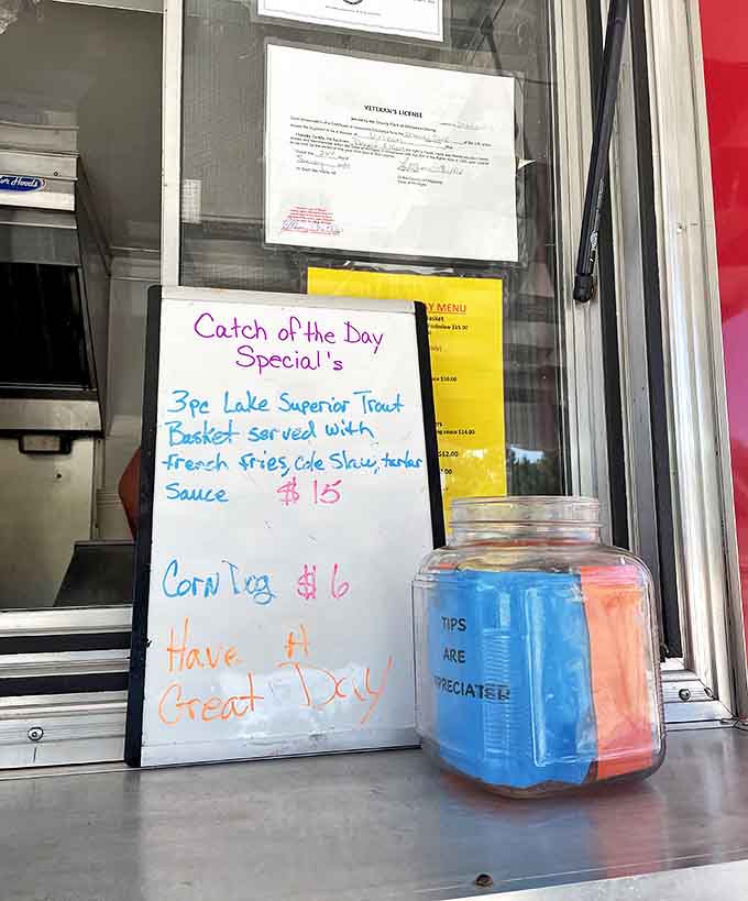 The Catch of the Day logo captures the spirit of the UP&mdash;where fishing isn't just recreation, it's a way of life that feeds body and soul.