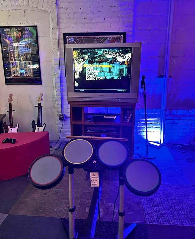 These plastic drums once transformed ordinary players into rock gods, proving you don't need actual musical talent to feel like a star.