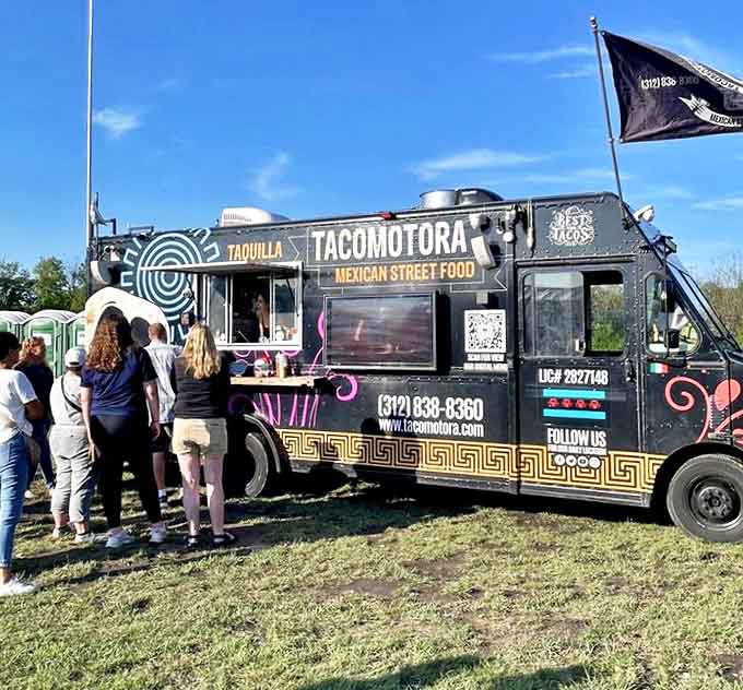 Tacomotora's food truck delivers Mexican street food magic, proving that adventure works up an appetite that only authentic tacos can satisfy.
