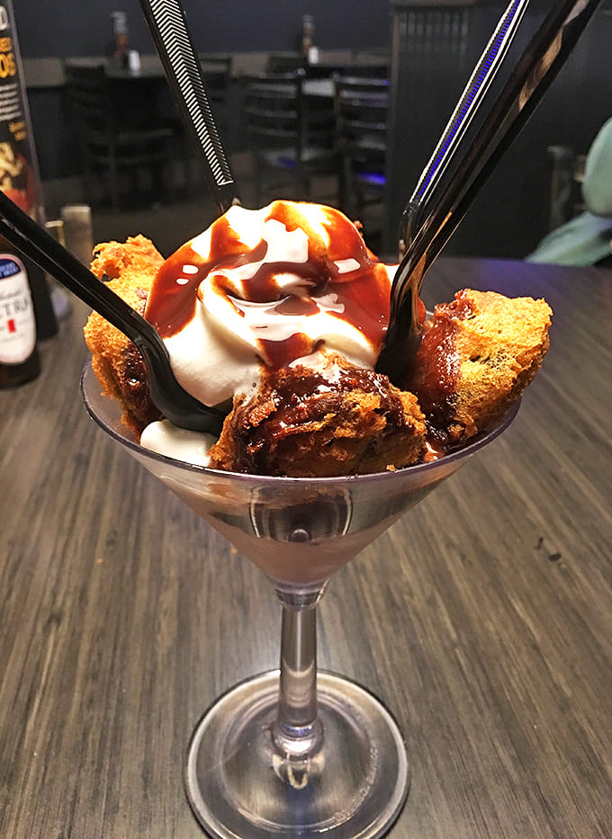 Dessert that transforms childhood favorites into grown-up indulgences. Because after a burger that good, your sweet tooth deserves equal attention.