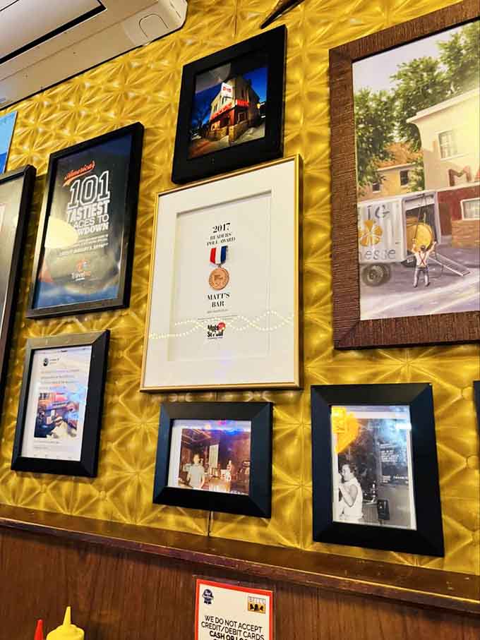 The walls display decades of accolades, proving that sometimes the whole world agrees on what's delicious.