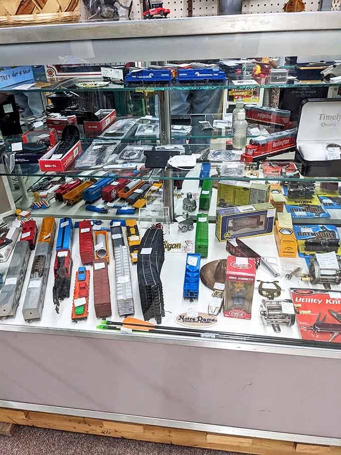 Miniature locomotives and railcars that once circled Christmas trees now command collector prices that would derail most holiday budgets.