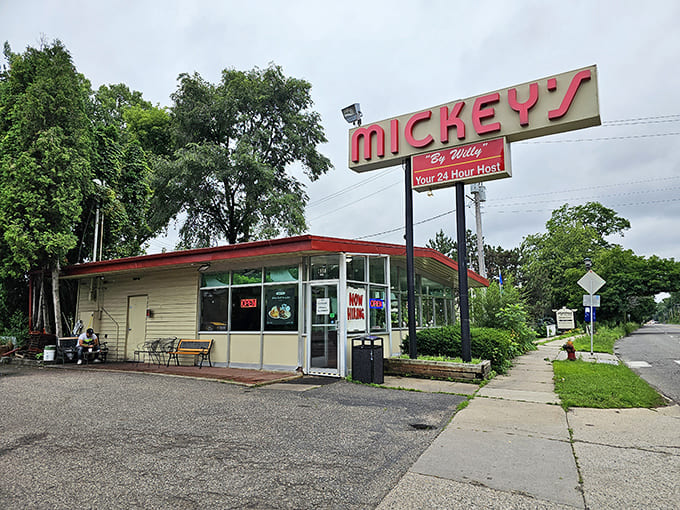 Mickey's modest exterior belies the extraordinary food within &ndash; like finding a culinary diamond in the rough of St. Paul's landscape.