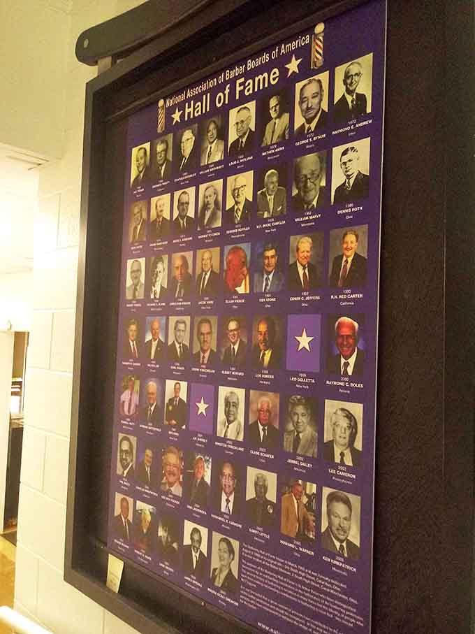 The Barber Hall of Fame celebrates the pioneers who elevated cutting hair from necessity to art form throughout American history.