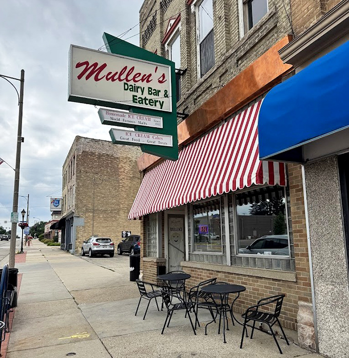 Mullen's storefront stands proudly on Watertown's Main Street, a beacon of sweetness that's weathered decades of changing tastes.
