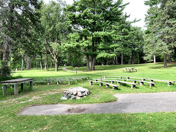 Nature's amphitheater awaits storytellers and stargazers alike, where campfire tales have been shared for generations under northern skies.