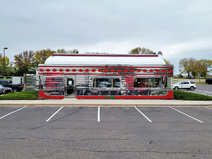 Even the exterior signage tells a story &ndash; "Bakery, Пекарня, Delicatessen, Ковбаси" &ndash; bridging cultures through the universal language of food.
