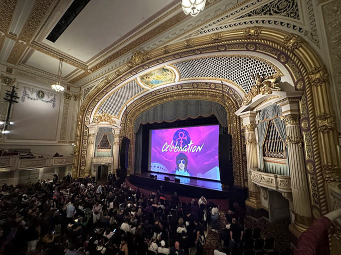 The view from the seats reveals the theater's most impressive feature – an architectural frame that turns every performance into a masterpiece.