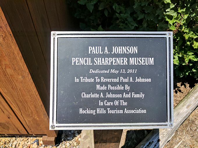 The museum's dedication plaque tells the story of one man's unusual passion becoming a beloved attraction through family dedication.