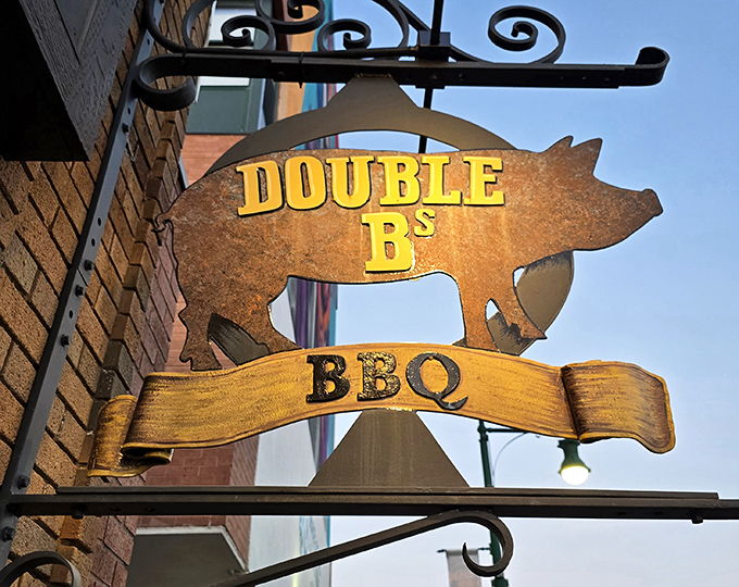 The iconic pig sign announces your arrival at barbecue paradise &ndash; this golden porker is the St. Peter of smoked meat heaven.