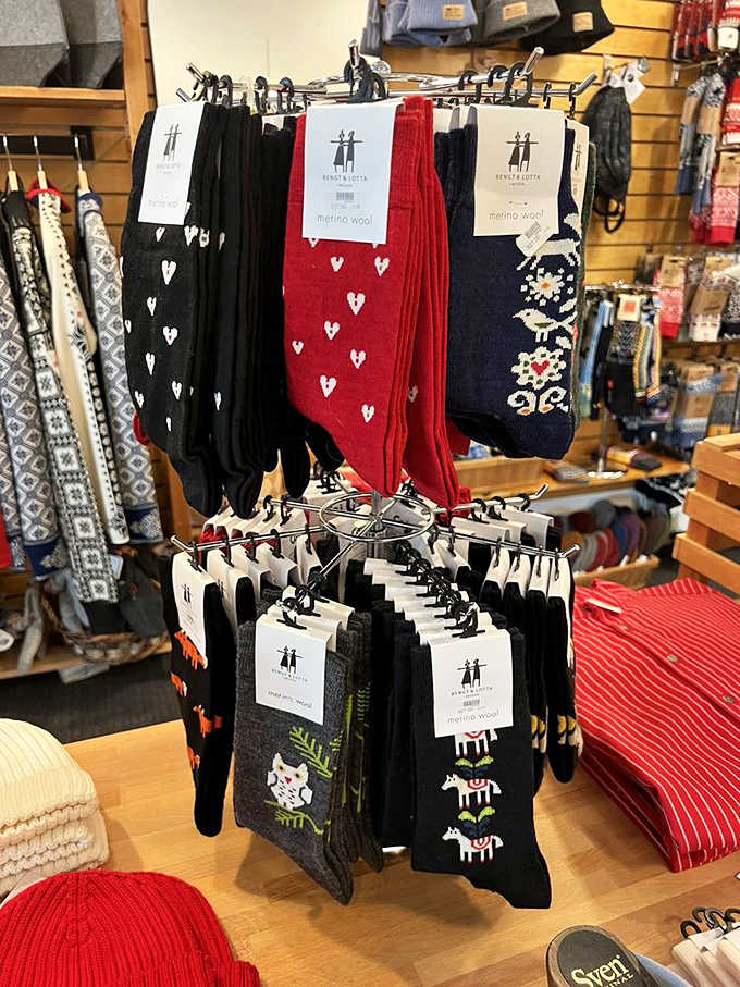 These aren't just socks; they're foot hugs with personality &ndash; merino wool masterpieces featuring traditional patterns and playful motifs.