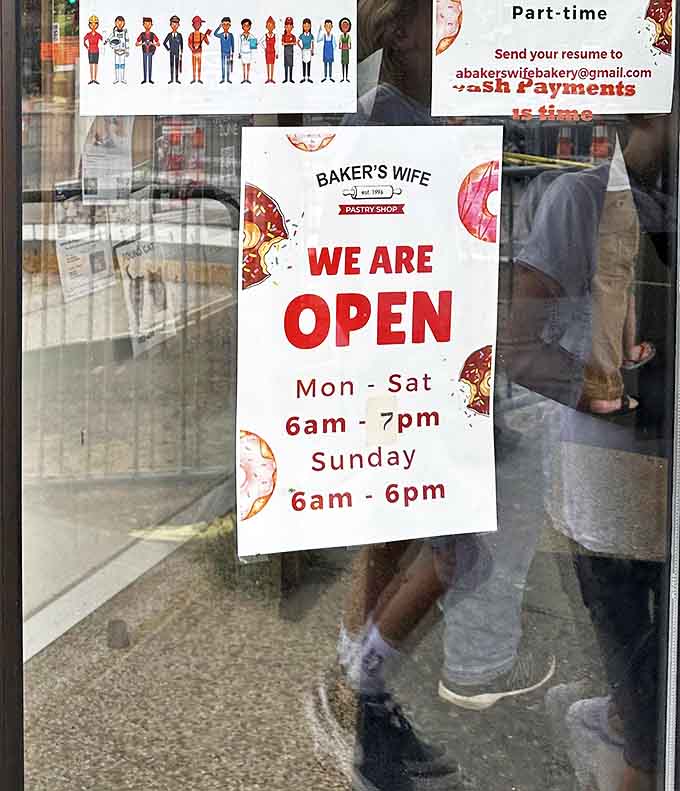 Hours of operation that feel like a mathematical equation: how early can you reasonably wake up for fresh donuts?