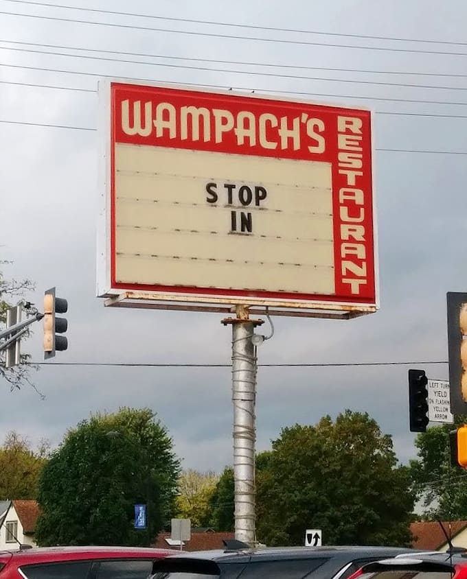 The roadside marquee offers a simple invitation that's impossible to resist &ndash; "STOP IN" &ndash; two words promising comfort food and Minnesota nice.