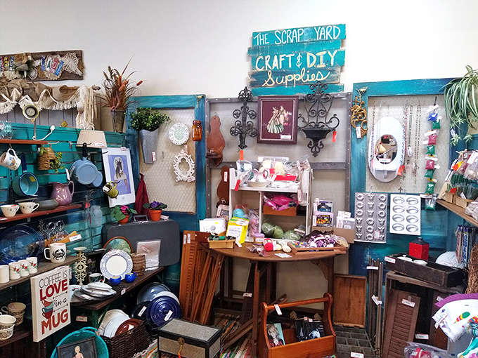 The Scrap Yard's craft corner would make Martha Stewart swoon &ndash; a DIY paradise where creative souls can rescue materials for their next Pinterest-worthy project.