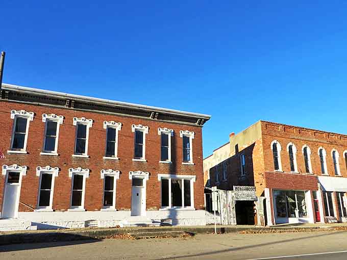 Allen's historic downtown buildings stand as proud sentinels of the past, their brick facades having witnessed nearly two centuries of American life.