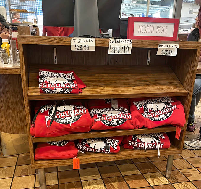 Take home a piece of breakfast paradise with North Pole Restaurant merchandise &ndash; the unofficial uniform of serious breakfast enthusiasts.