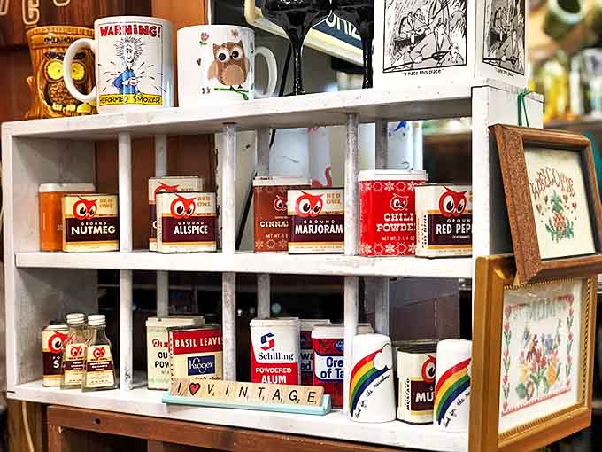Vintage spice tins with graphics so charming, you'll want to collect them all – cooking skills entirely optional.