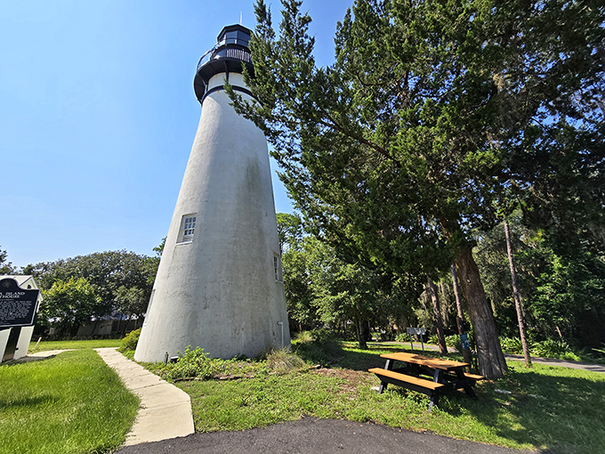 This picnic spot offers lunch with a side of history &ndash; dine in the shadow of Florida's oldest lighthouse.