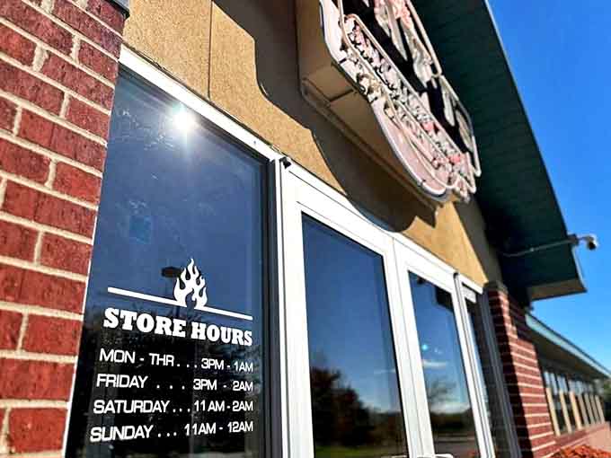 Extended weekend hours accommodate night owls and sports fans &ndash; because wing cravings don't follow conventional schedules.