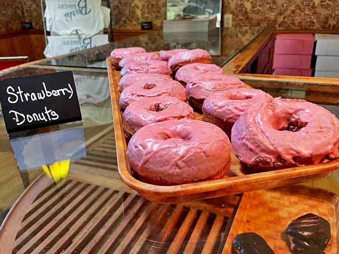 These vibrant pink-glazed beauties look like they're blushing from all the attention they receive &ndash; and one bite explains why they deserve every bit of it.